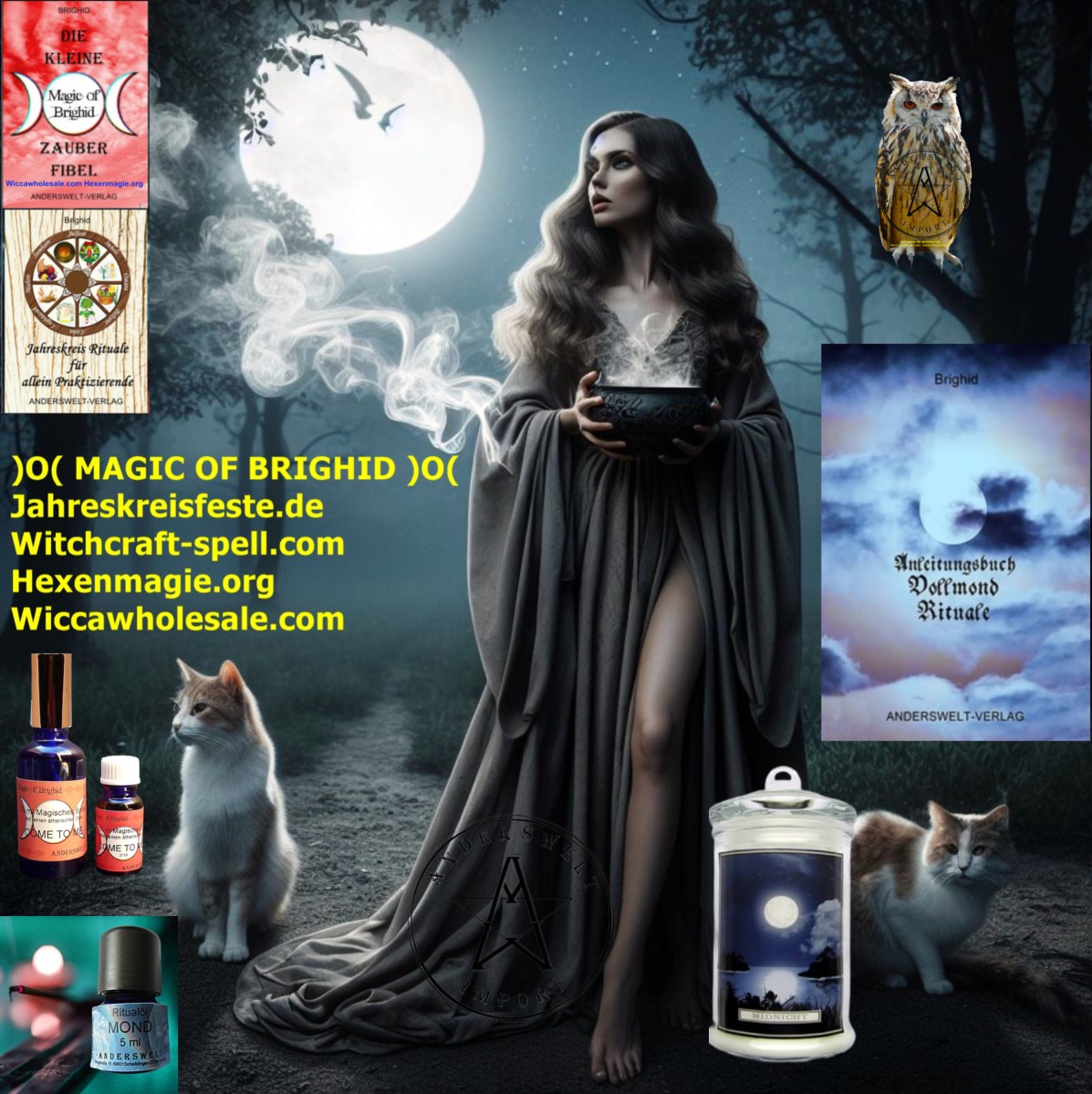 Vollmondrituale: Elemente, Traditionen und Anleitungen. | Hexenmagie ...